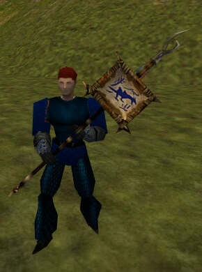 Reinforced Gromnie Banner with Symbol | Asheron's Call Community Wiki ...