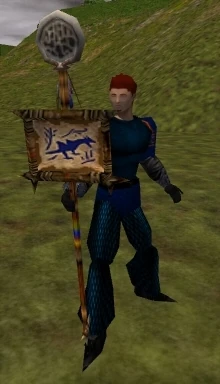 Hafted Gromnie Banner with Crest | Asheron's Call Community Wiki | Fandom