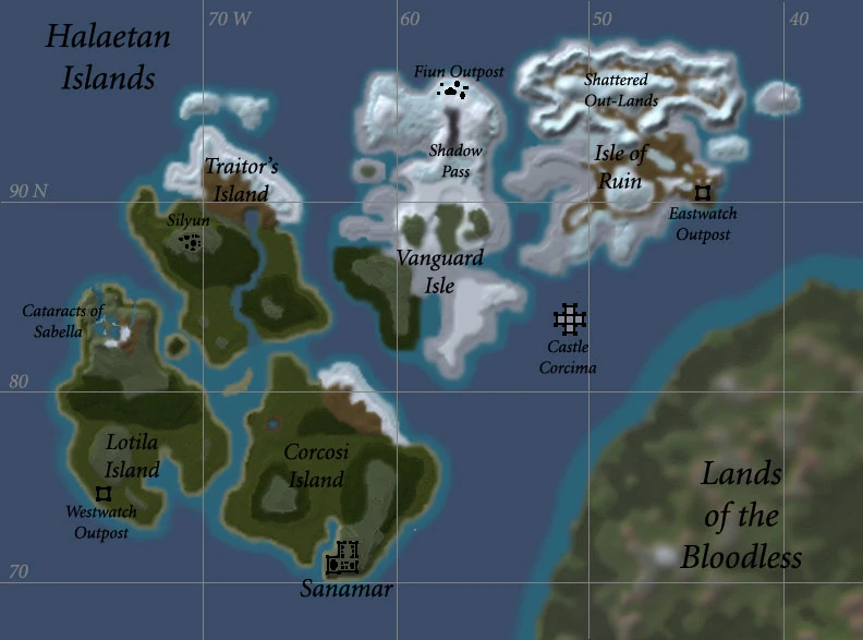 A Primer on Halaetan Geography | Asheron's Call Community Wiki | Fandom