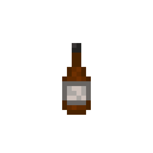 Minecraft Beer Bottle