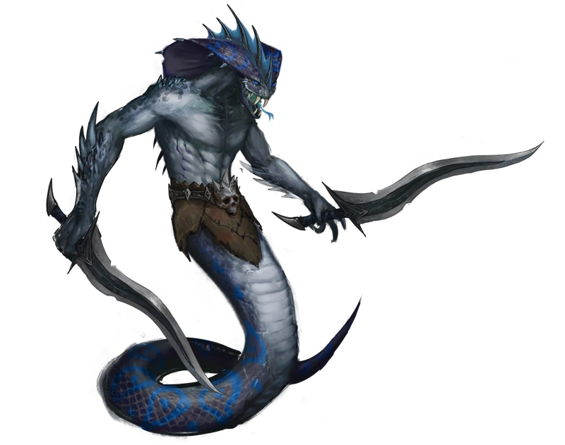 Dual Blade Snake Demon Warrior | Ashland: Rebellion of Gods Wiki | Fandom