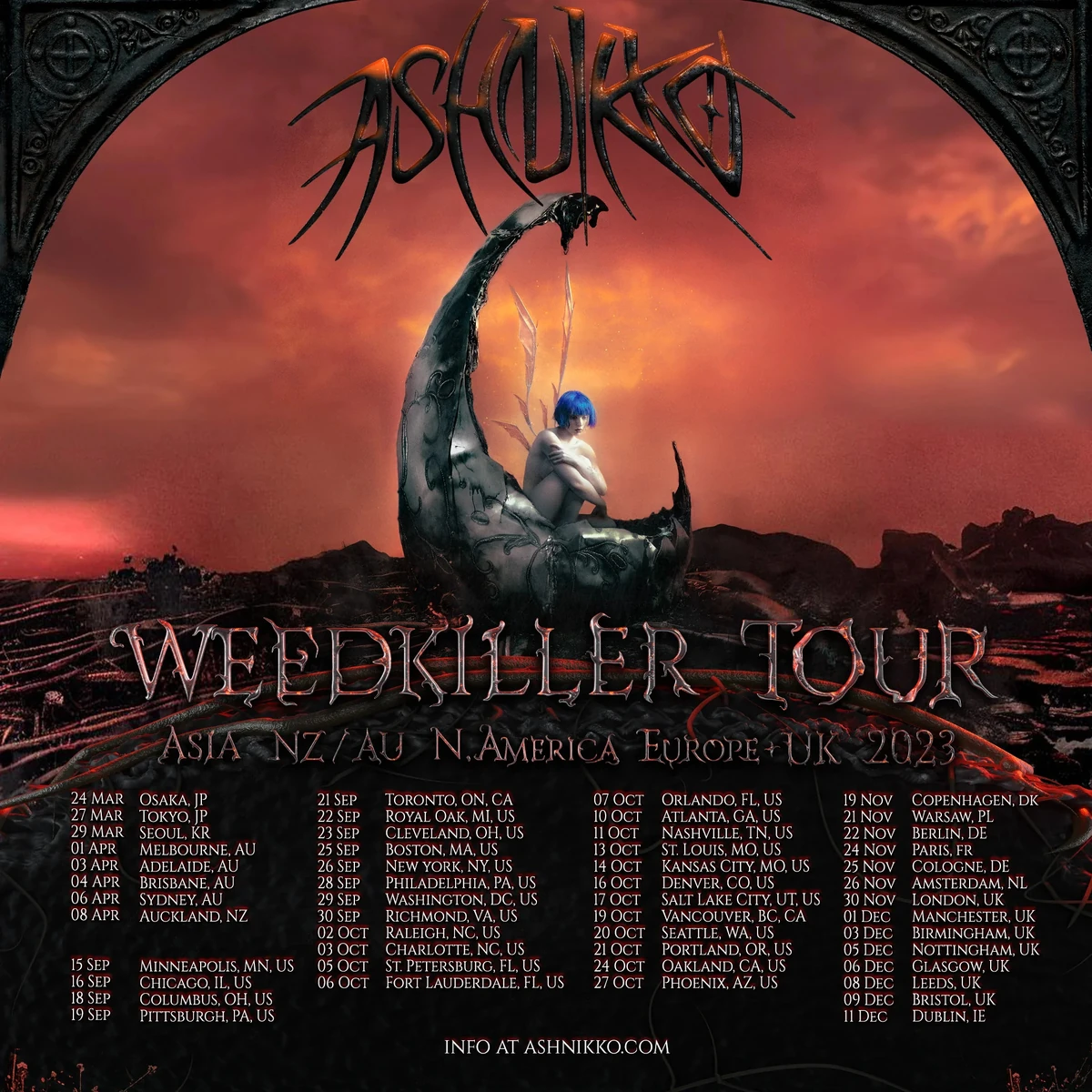 WEEDKILLER TOUR | Ashnikko Wiki | Fandom