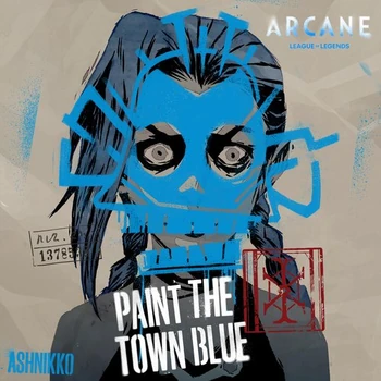Paint The Town Blue | Ashnikko Wiki | Fandom