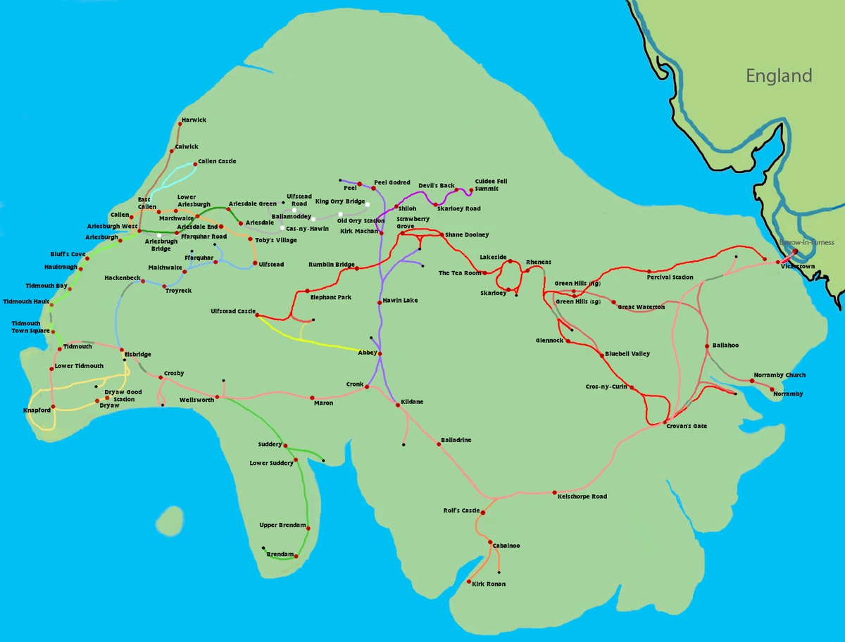 Island of Sodor | Ash's Railway Series Wiki | Fandom
