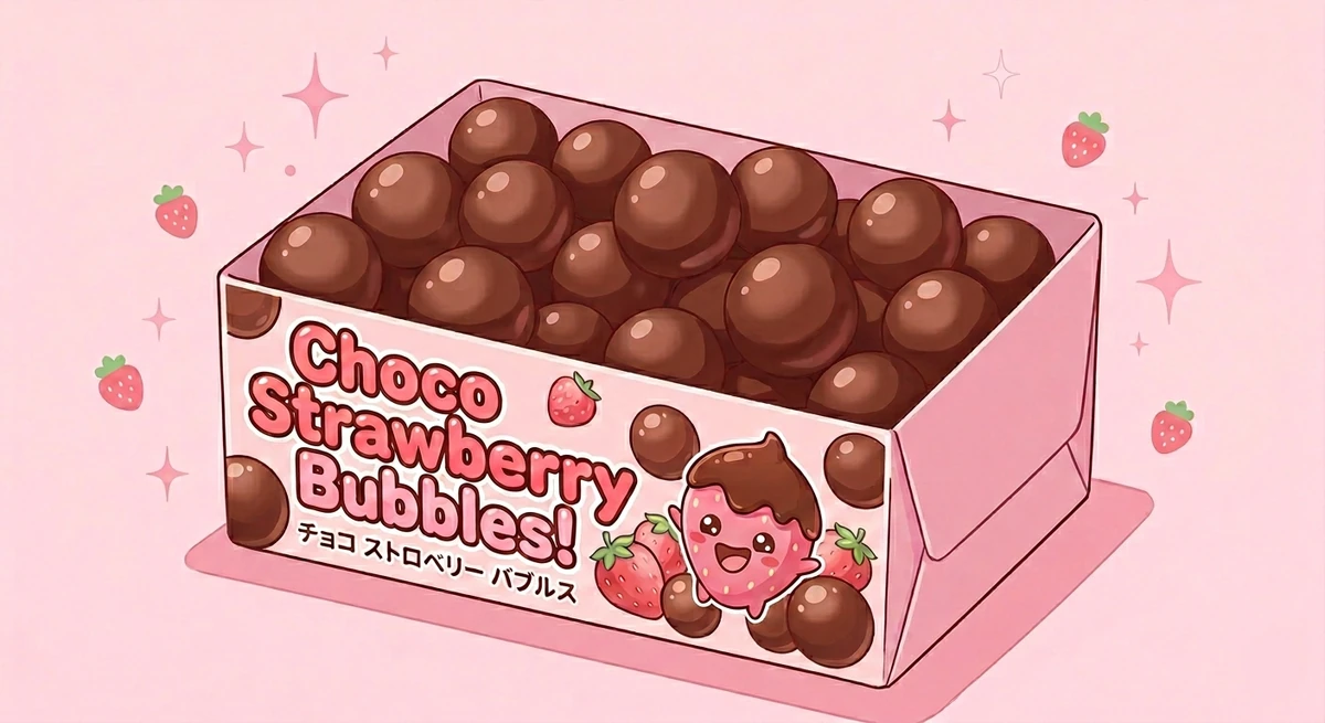 Choco Strawberry Bubbles | Asia's Crossover Adventures Wiki | Fandom