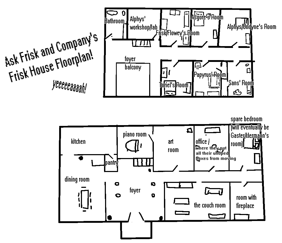 The Monster House | Ask Frisk and Company Wiki | Fandom