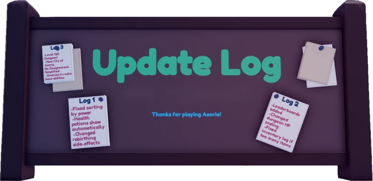 Update History | Asoria RPG Wiki | Fandom