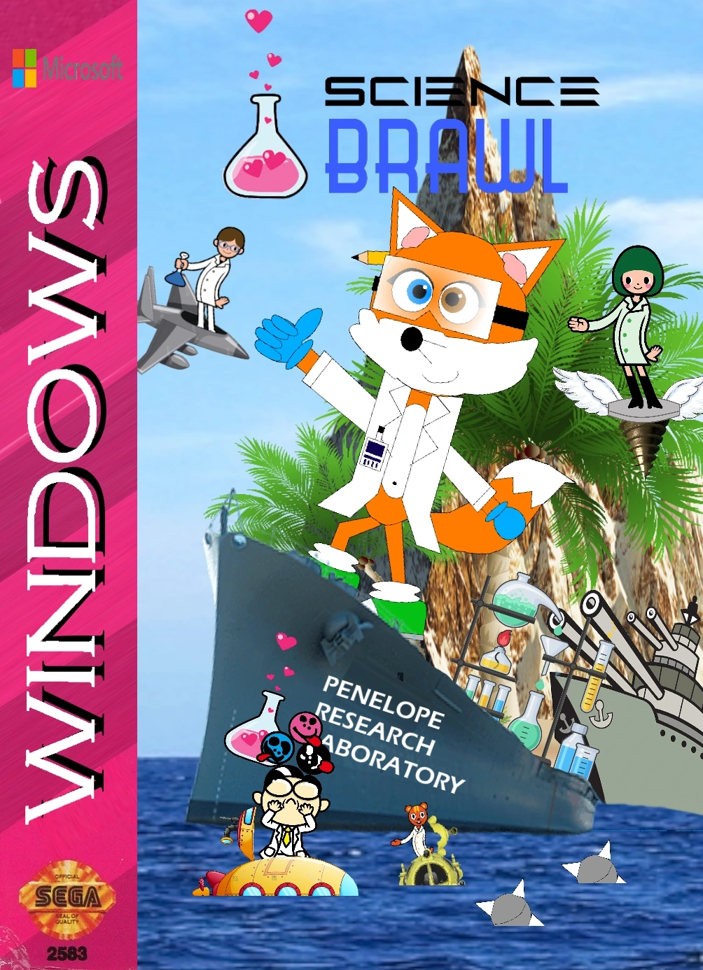 Science Brawl | Raccoon Animation Wiki | Fandom