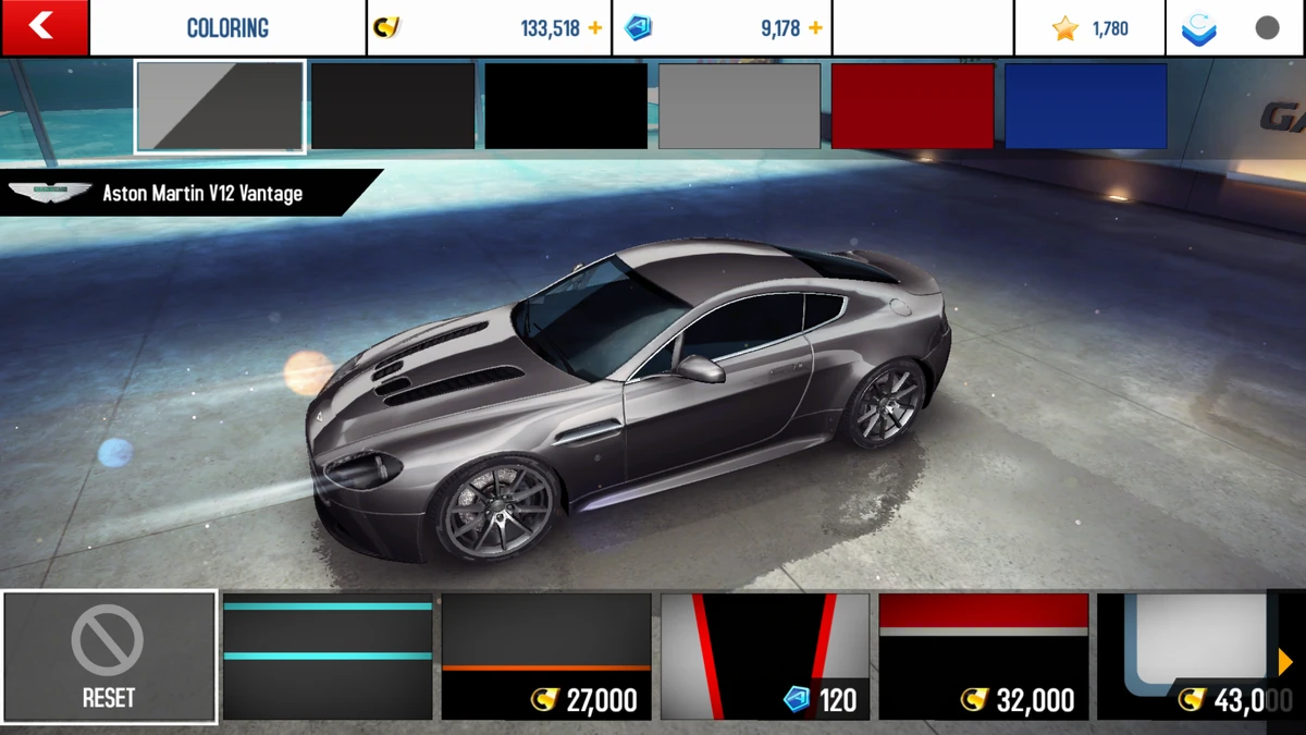 Aston Martin V12 Vantage (colors) | Asphalt Wiki | Fandom