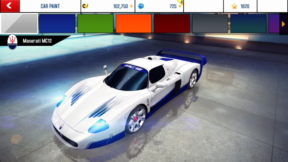 Maserati MC12 (colors) | Asphalt Wiki | Fandom