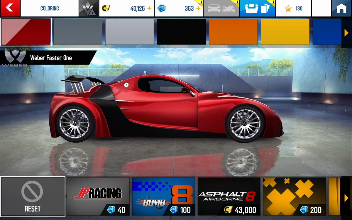Weber Faster One (colors) | Asphalt Wiki | Fandom
