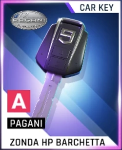 Pagani Zonda Key