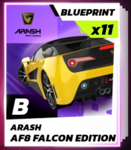 Arash AF8 Falcon Edition (gallery) | Asphalt Wiki | Fandom