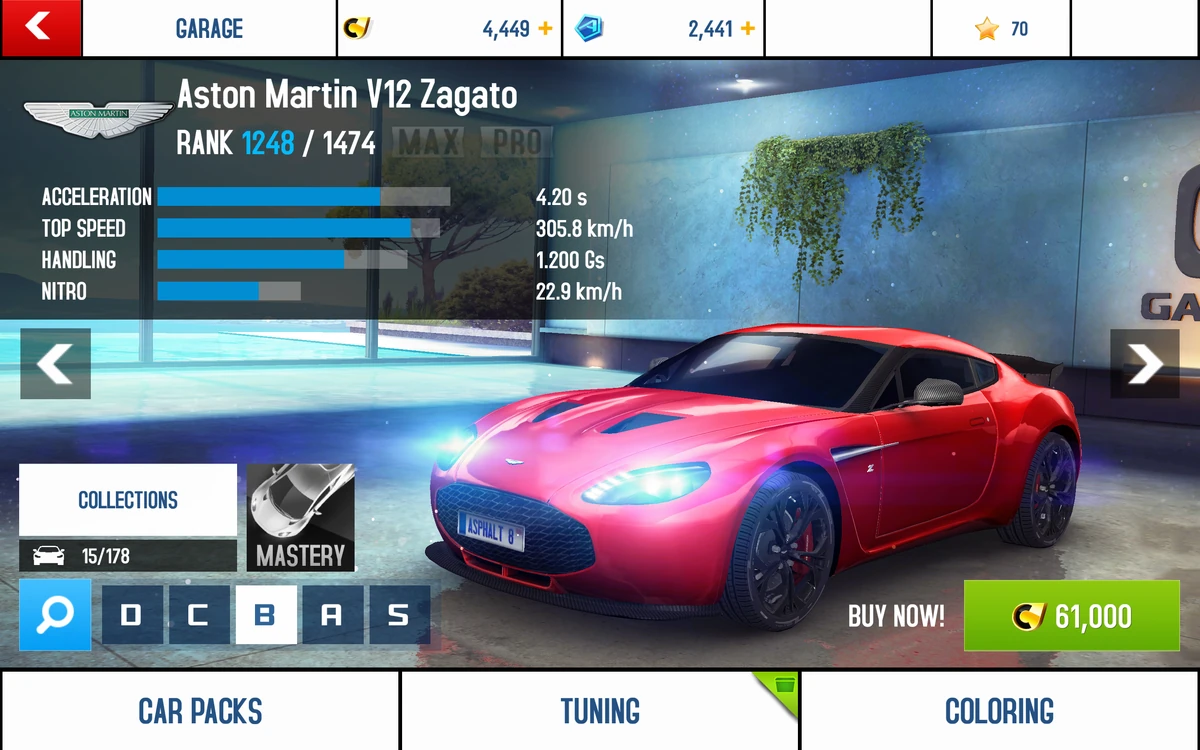 Aston Martin V12 Zagato | Asphalt Wiki | Fandom