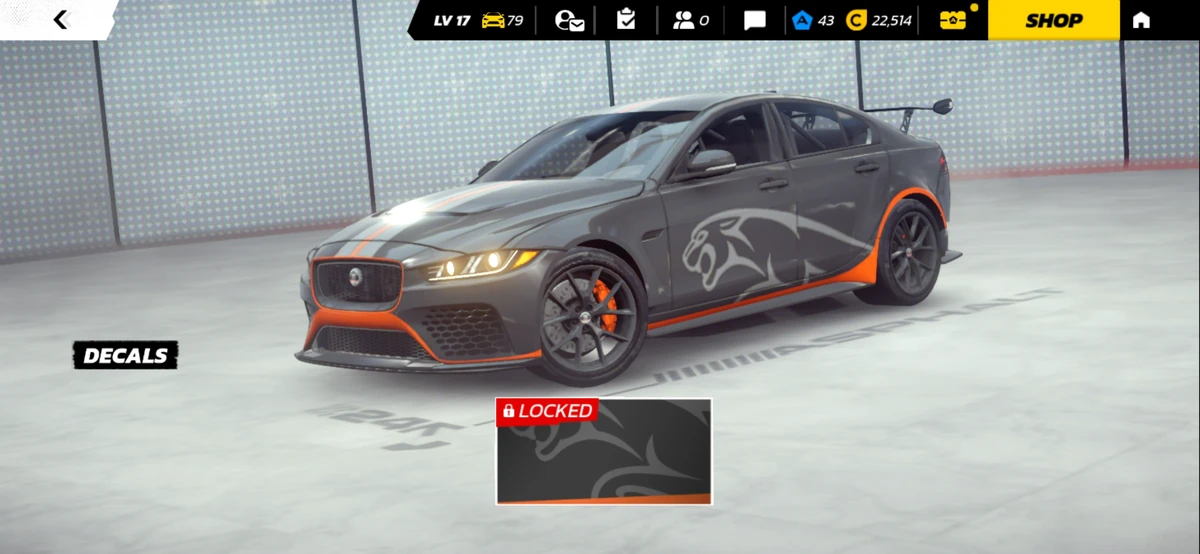 Jaguar XE SV Project 8 (decals) | Asphalt Wiki | Fandom