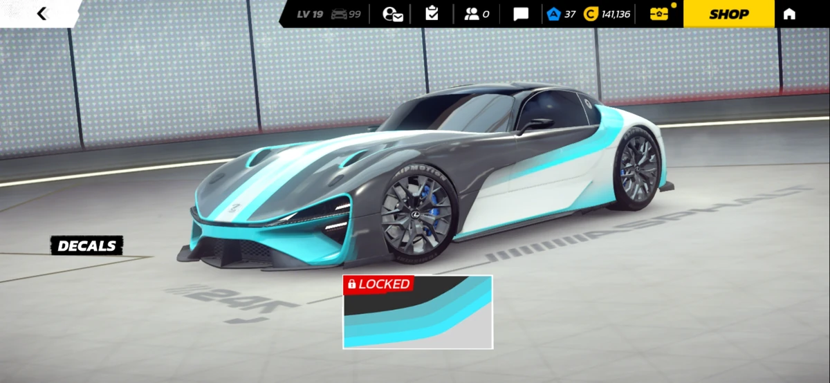 Lexus Electrified Sport Concept (decals) | Asphalt Wiki | Fandom