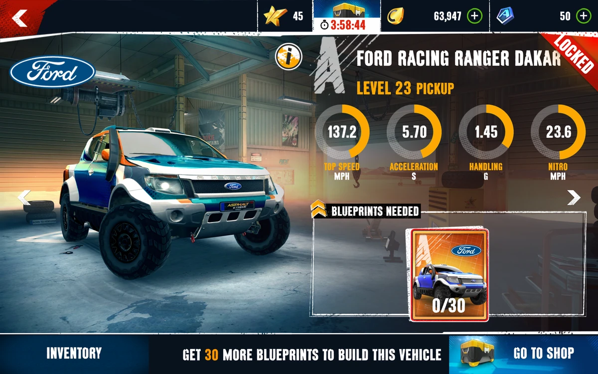 Ford Racing Ranger Dakar | Asphalt Wiki | Fandom