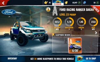 Ford Racing Ranger Dakar | Asphalt Wiki | Fandom