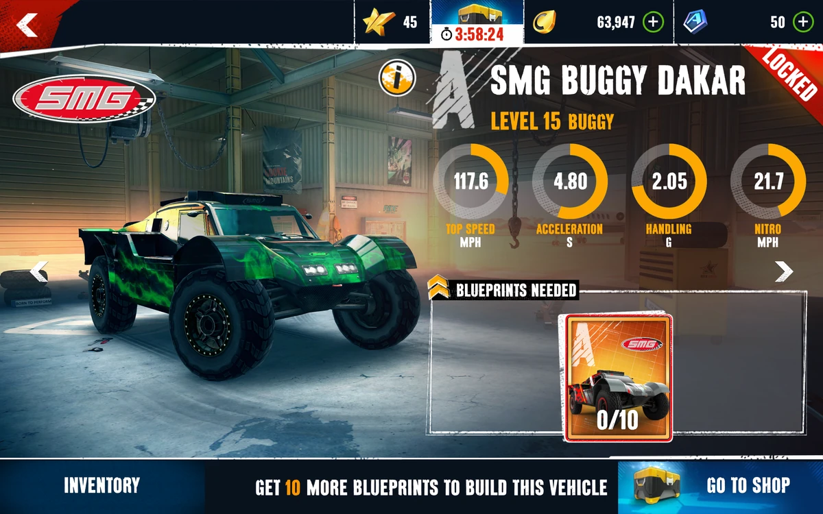 SMG Buggy Dakar | Asphalt Wiki | Fandom
