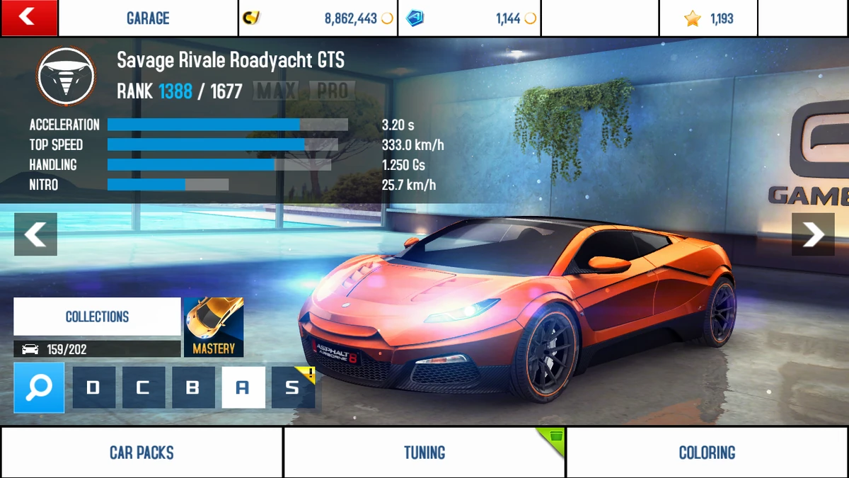 Savage Rivale Roadyacht GTS | Asphalt Wiki | Fandom