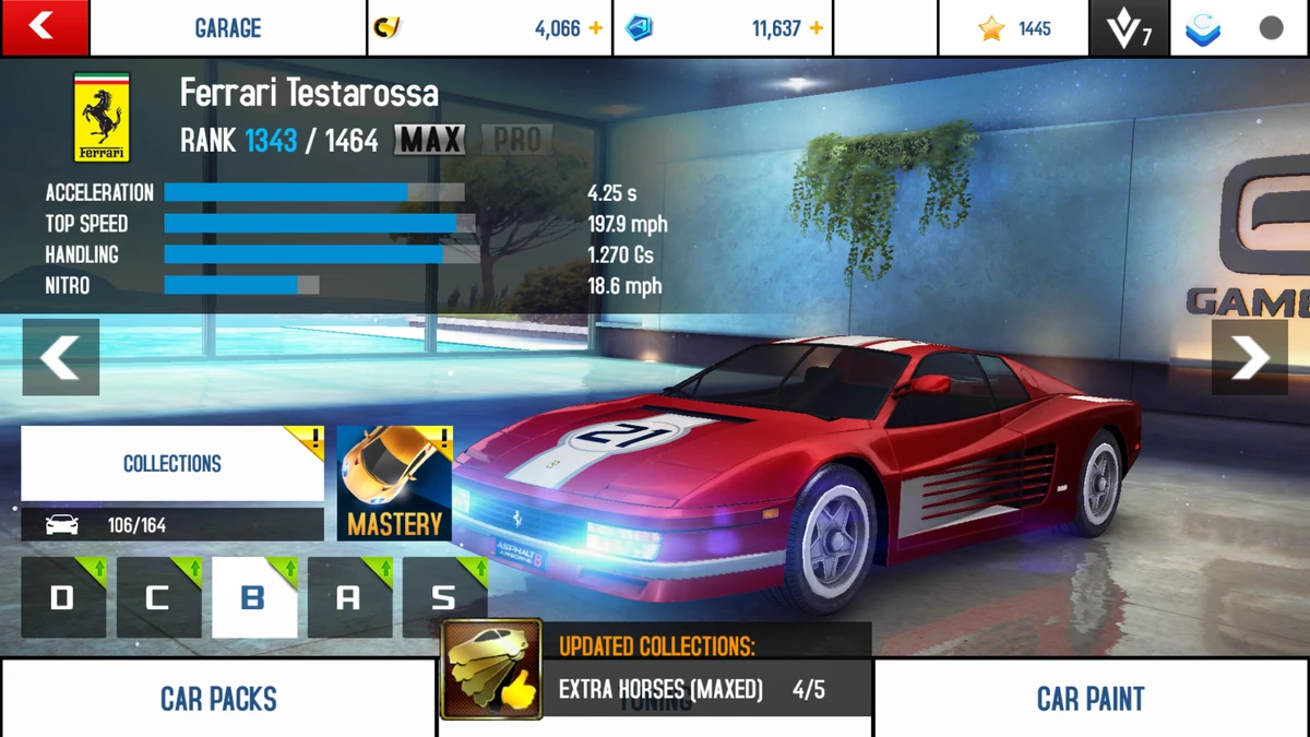 Ferrari Testarossa (stats) | Asphalt Wiki | Fandom