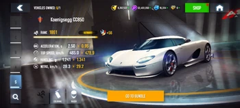 Koenigsegg CC850 | Asphalt Wiki | Fandom