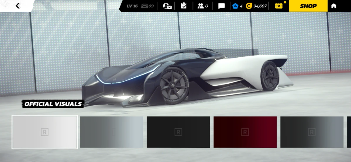 Faraday Future FFZERO1 (colors) | Asphalt Wiki | Fandom