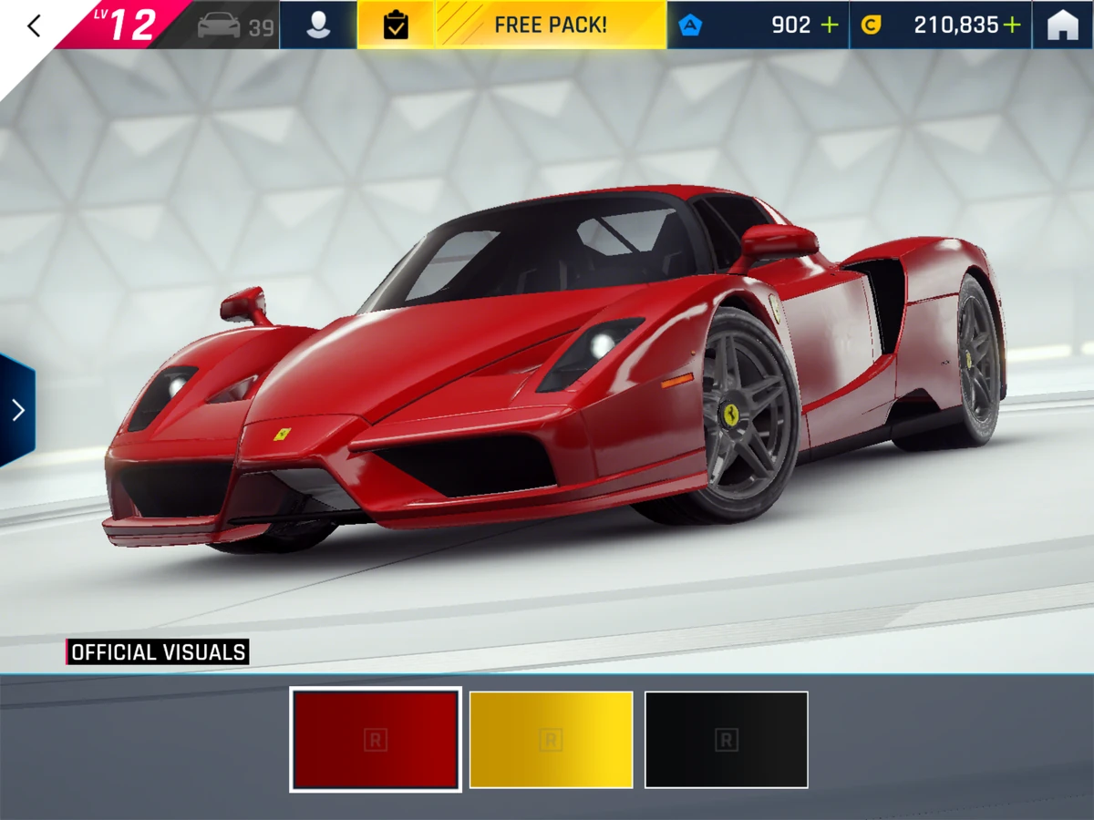 Ferrari Enzo Ferrari (colors) | Asphalt Wiki | Fandom