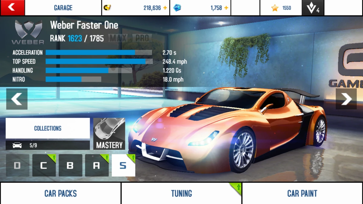 Weber Faster One | Asphalt Wiki | Fandom