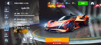Apollo EVO | Asphalt Wiki | Fandom