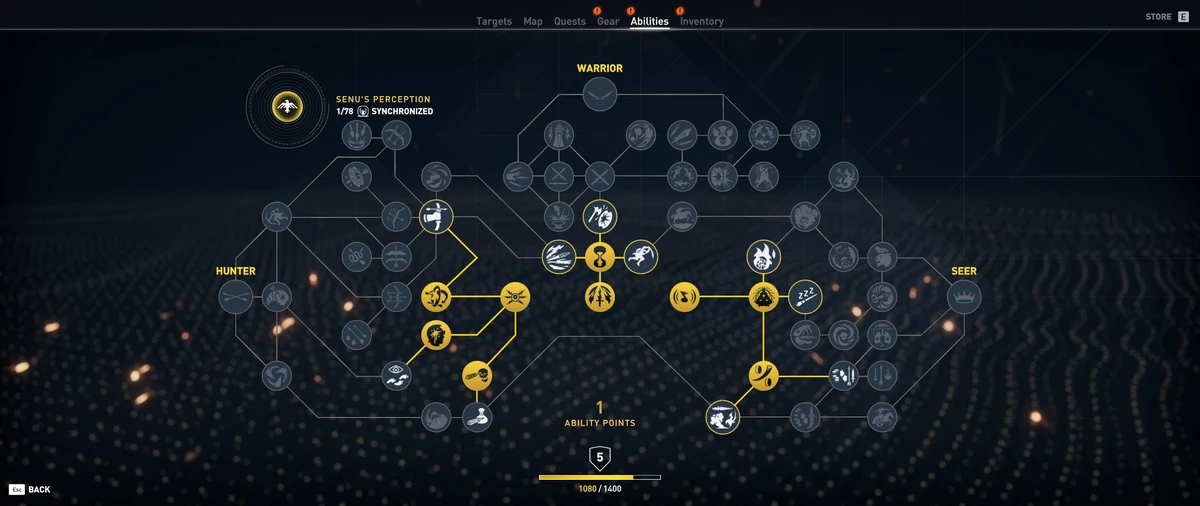 Skill Tree (Assassin's Creed: Origins) | Assassin's Creed Wiki | Fandom