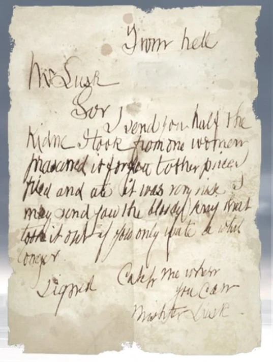 Database: "From Hell" Letter | Assassin's Creed Wiki | Fandom
