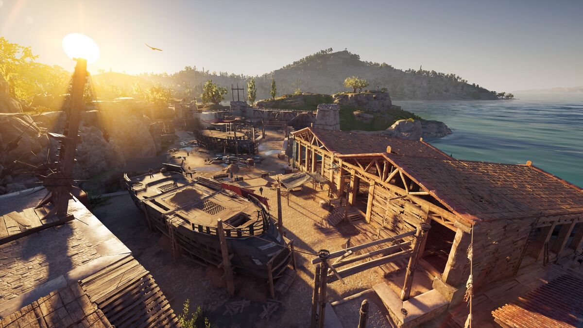 Chantier naval militaire de Korkura | Wiki Assassin's Creed | Fandom Chantier naval militaire de Korkura | Wiki Assassin's Creed | Fandom