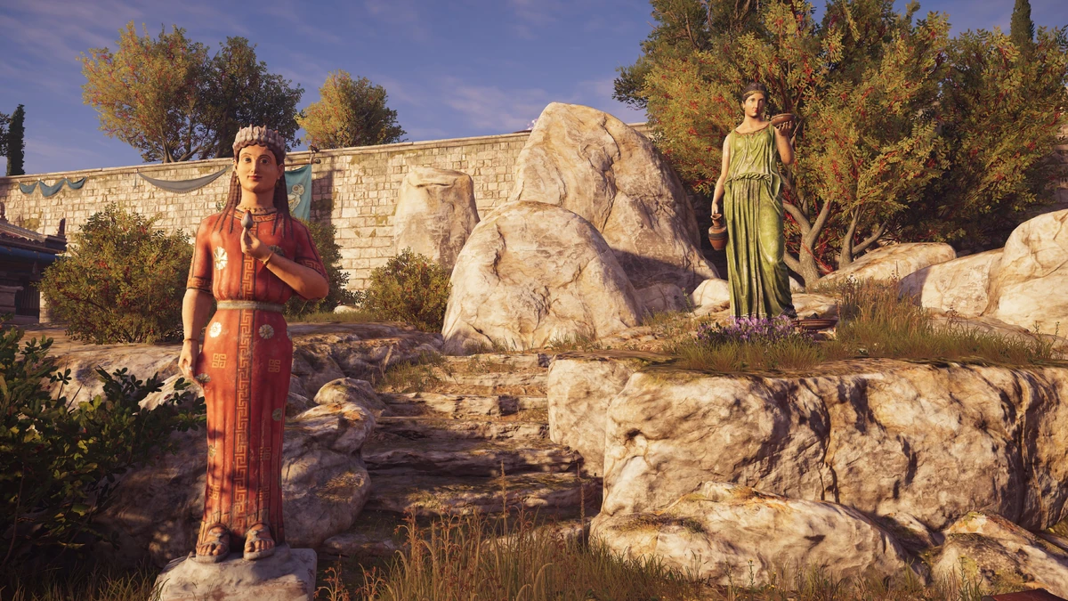 Statue of Demeter and Kore | Assassin's Creed Wiki | Fandom