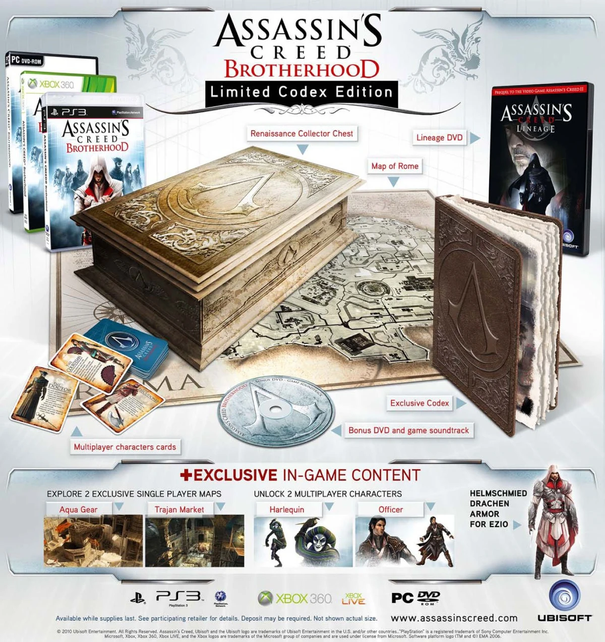 Assassin's Creed: Brotherhood – edycja Codex | Assassin's Creed Wiki ...