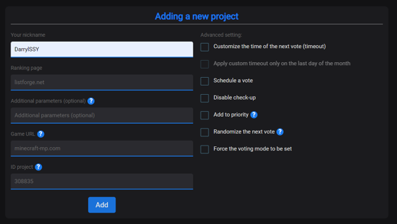 How to setup auto-voting for Minecraft Servers | Astensity Wiki | Fandom