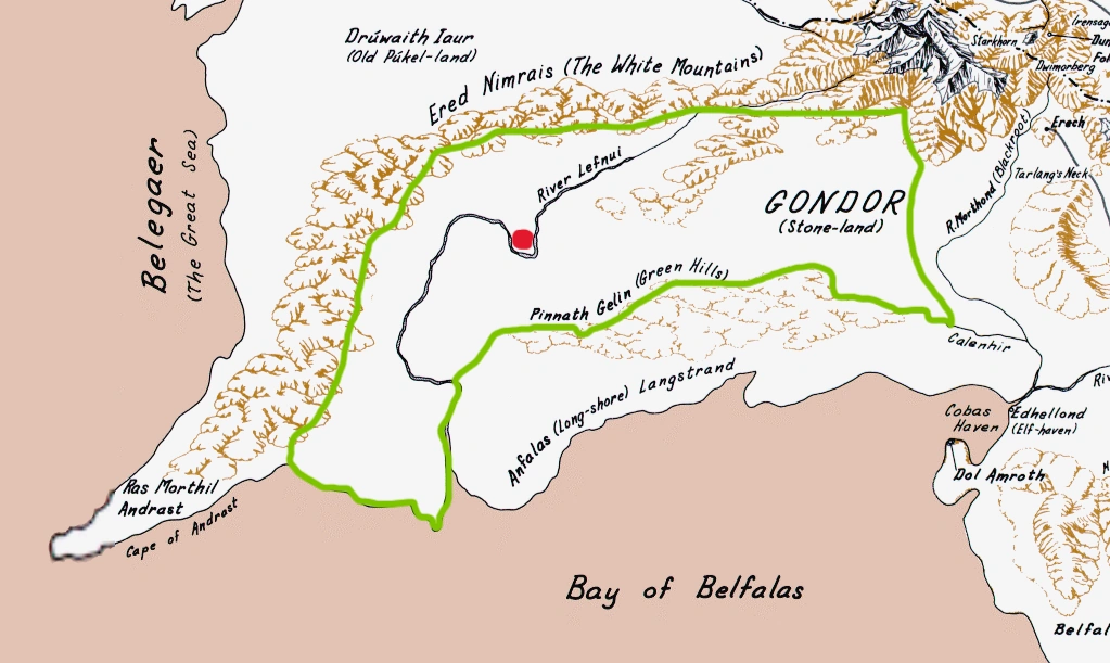 Западный Гондор | LOTR Reworked Вики | Fandom