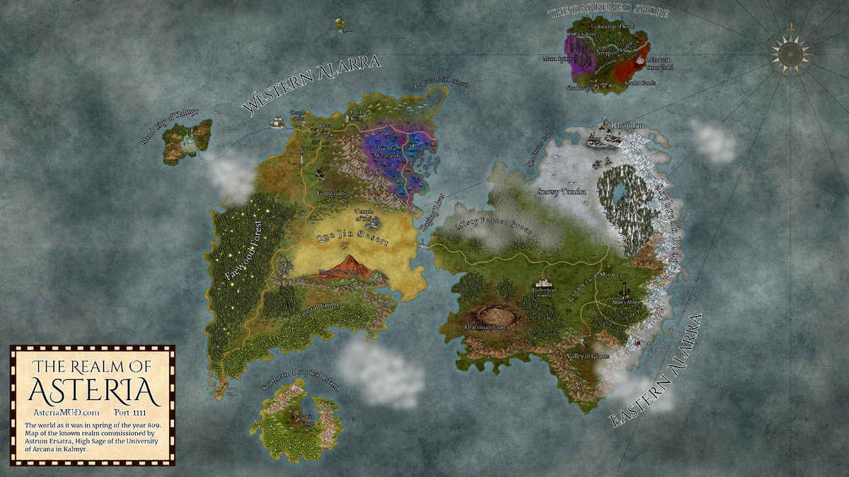 Maps | AsteriaMUD Wiki | Fandom