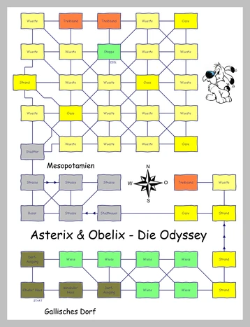 Asterix und Obelix Die Odyssee (1986) | Asterix & Obelix Games Wiki ...