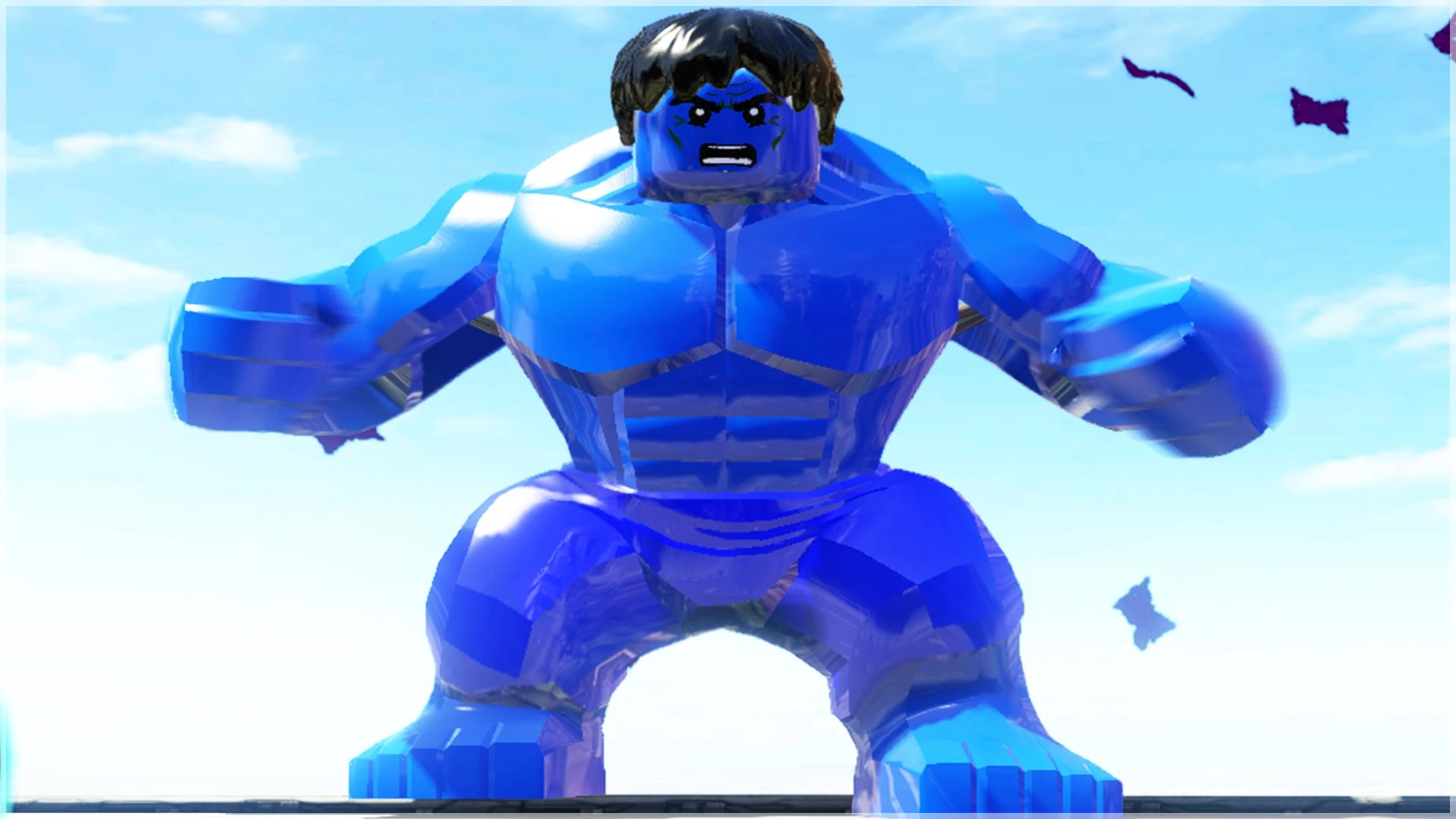 Lego Blue Hulk