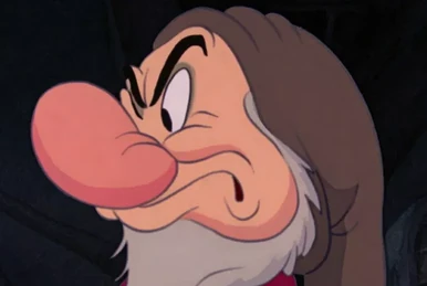 snow white crying dwarf
