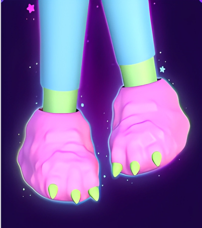 Little Moonster Slippers | Astro Renaissance Wiki | Fandom