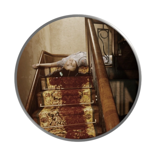 Amy at the Bottom of the Stairs | At Dead Of Night Wiki | Fandom