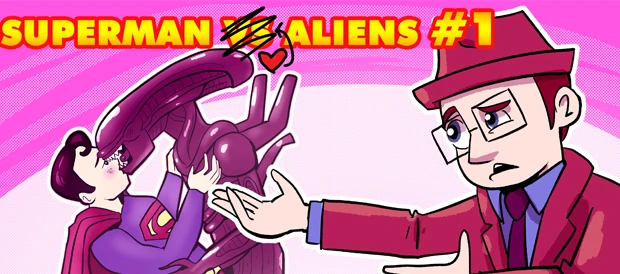 Superman vs. Aliens ＃1 | AT4W Wiki | Fandom