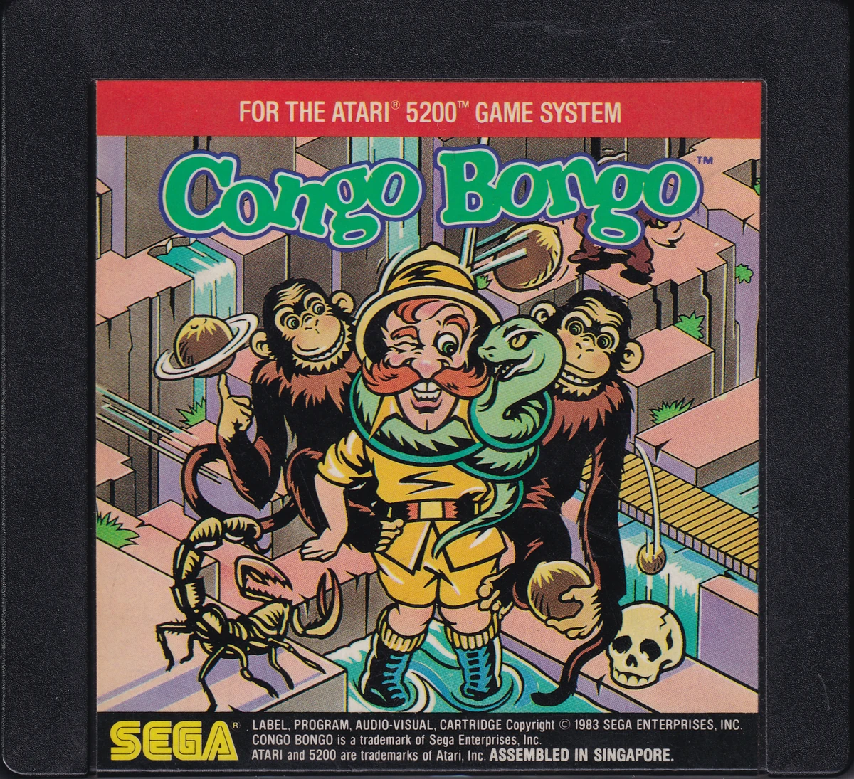 Congo Bongo (5200) | Atari Wiki | Fandom