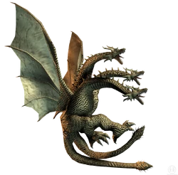 King Ghidorah From Godzilla Unleashed