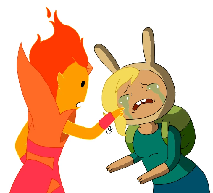 Fionna And Flame Prince Kiss