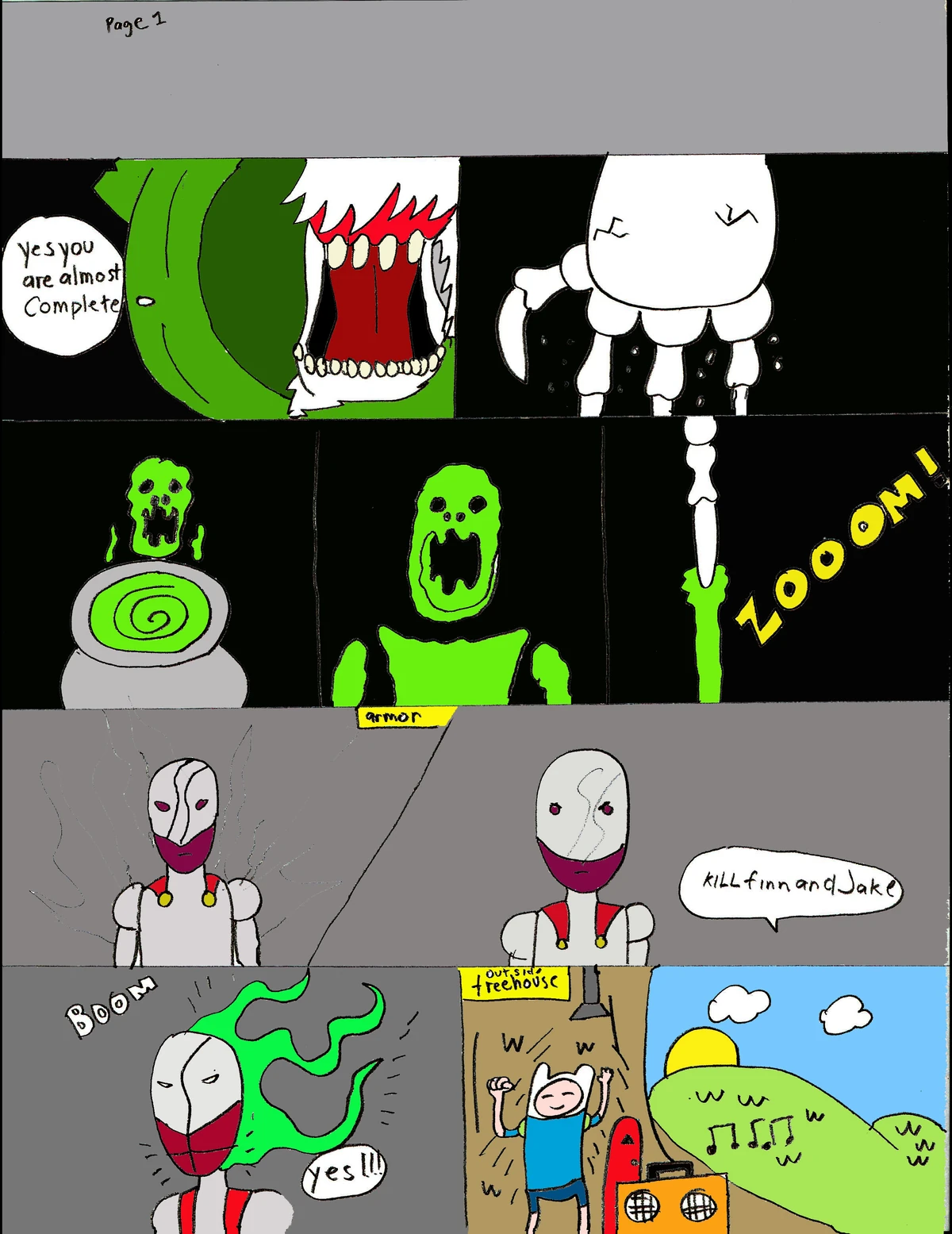 The legends of Ooo: The Phantom Part 1 | Adventure Time Fan Ficton Wiki ...