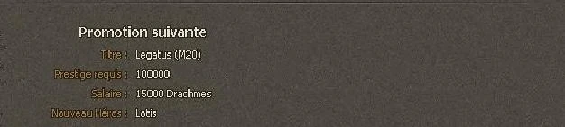 Promotion | Athanaton Fr Wiki | Fandom