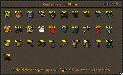 Custom slayer Store | Athensps Wiki | Fandom